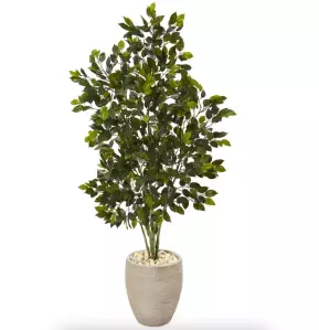 ficus artificiel en jardinière