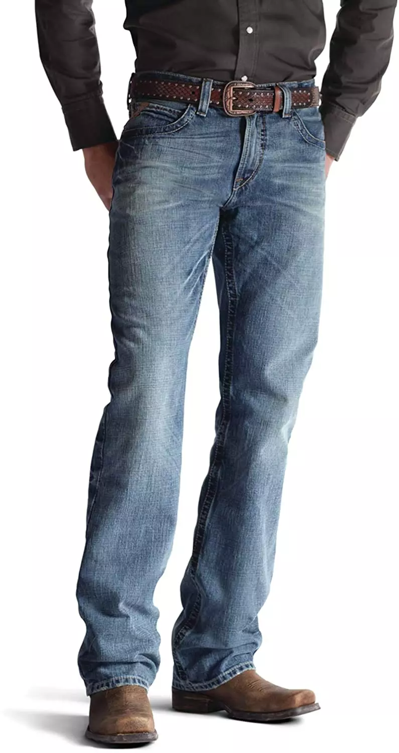 Jean bootcut taille basse Ariat M4