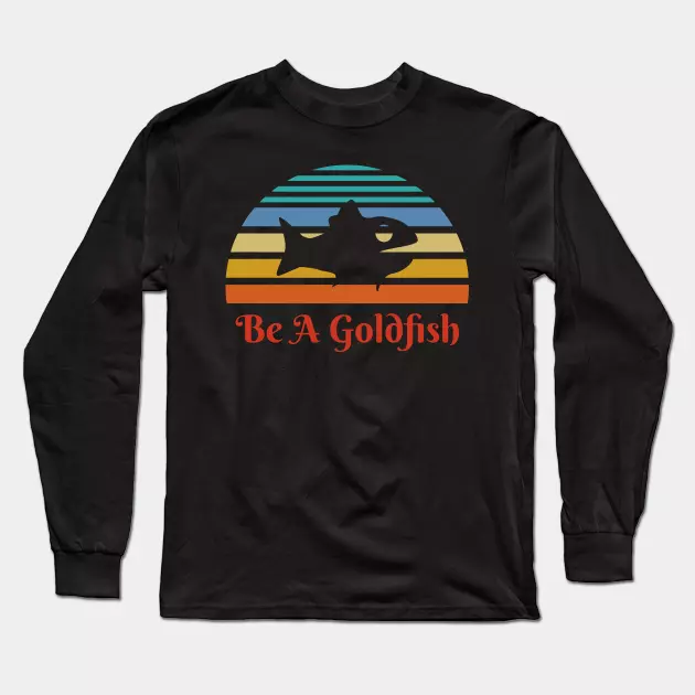 wees een goudvis t-shirt