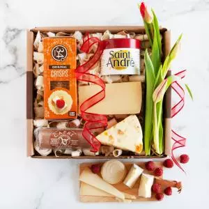 Caixa de regal de formatges romàntics igourmet
