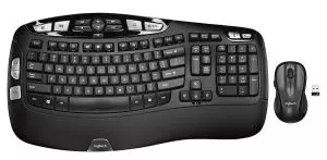 ububabare bwamaboko ergonomic clavier logitech