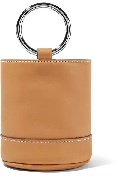 SIMON MILLER: Bonsai Mini Leather Tote - $390