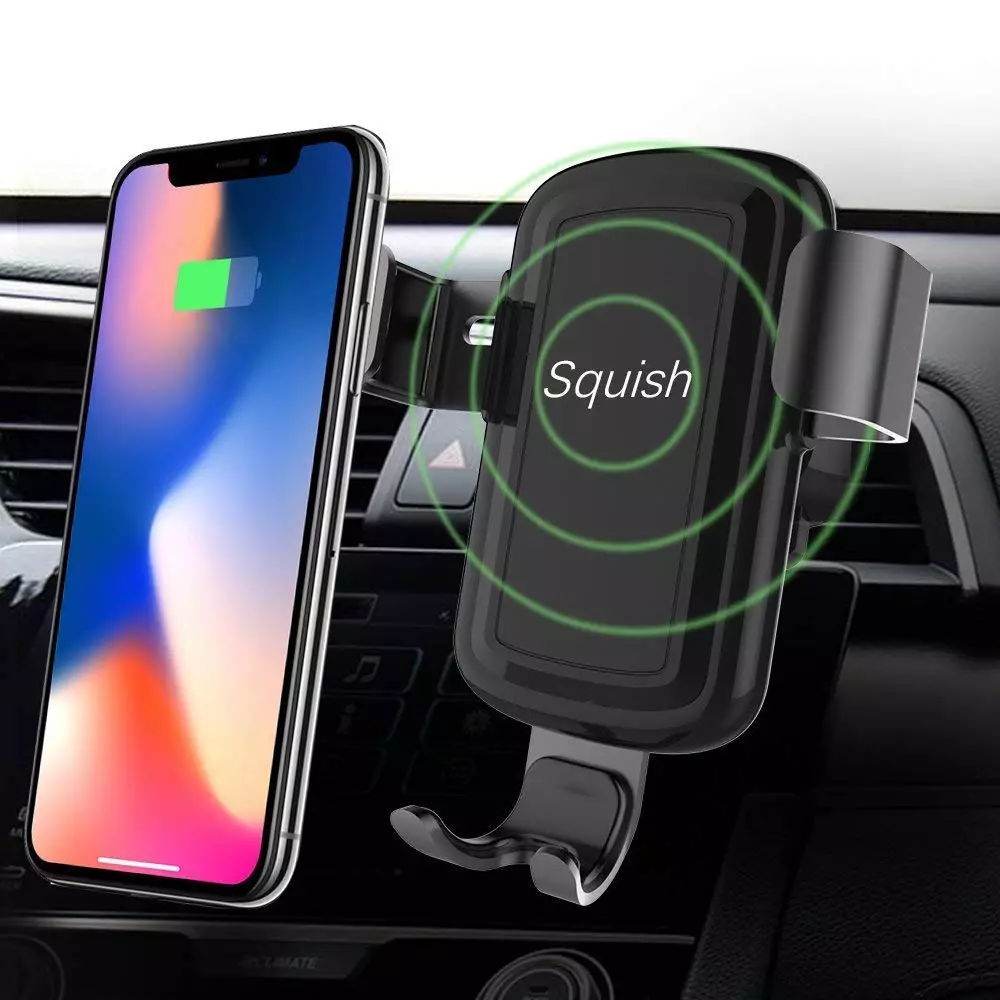 Squish Wireless Charging Uniwersalny uchwyt samochodowy Amazon