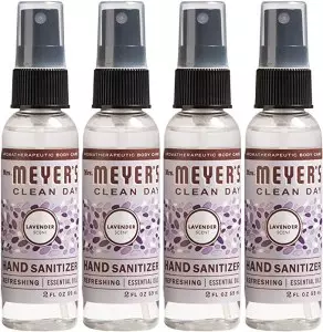 travel size hand sanitizer mrs meyers