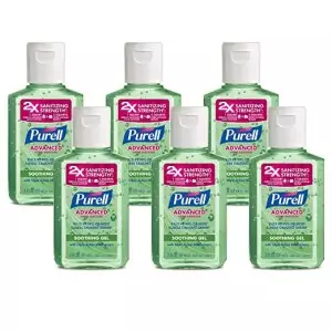 дэзінфікуе сродак для рук Purell Advanced памеру Travel