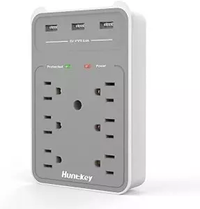 Huntkey 6-Ole Outlet Surge Protector