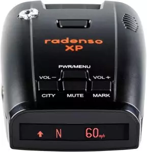 Radenso XP radar detector, laser radar detector