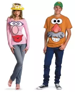 Mr. en Mrs. Potato Head koppels kostuum, beste koppels kostuums, koppels kostuums 2020