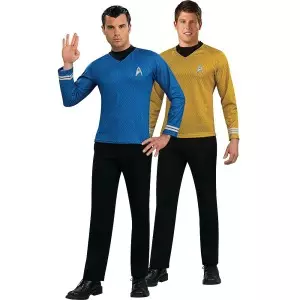 Star Treki paaride kostüüm, parimate paaride kostüüm