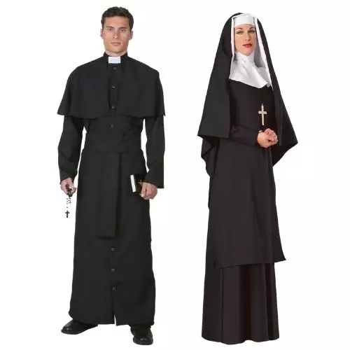 Kostumi i priftit dhe i murgeshës
