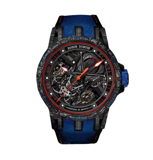 Roger_Dubuis_Excalibur_Aventador_S_Limited_Edition_Skeleton_45mm_Carbon__Getah_dan_Alcantara_Jam tangan-