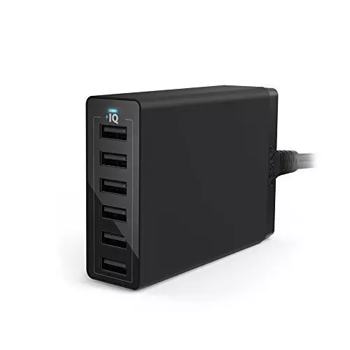 1 USB punjač, 6 uređaja: kod kuće ili na putu, Anker PowerPort 6 održava vaše uređaje u funkciji