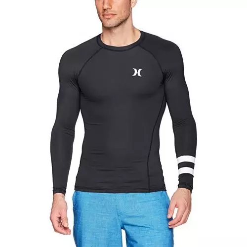 Hurley Lalaki Lengan Panjang Pro Rashguard