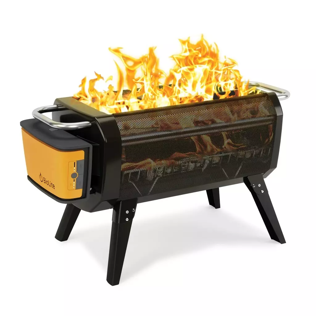 BioLite FirePit+ Gropë zjarri me djegie druri dhe qymyr druri