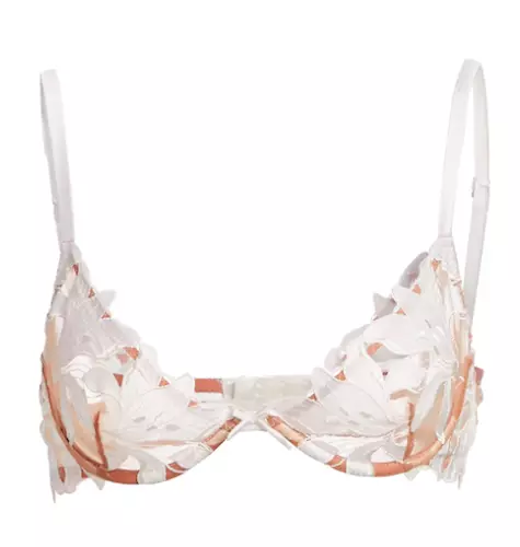 Fleur du Mal Lace Plunge Demi Bra