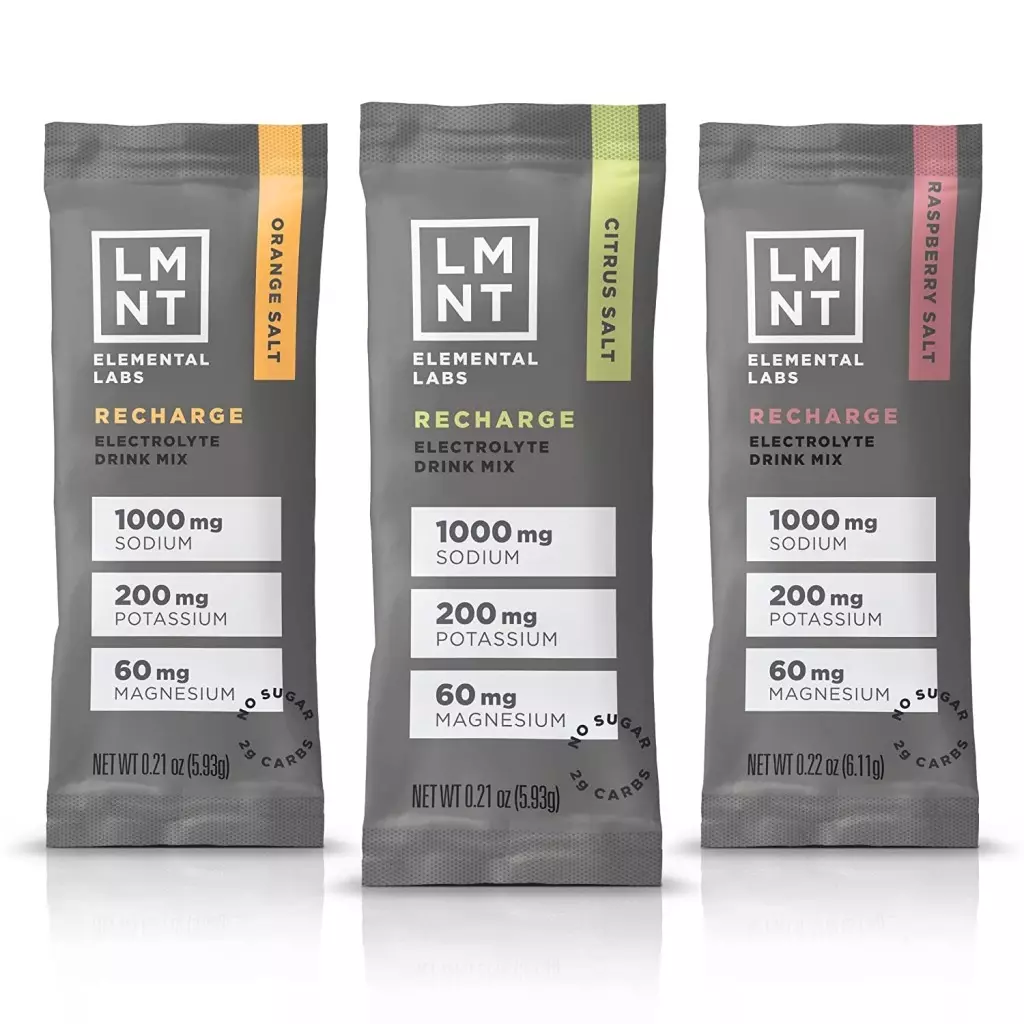 LMNT elemental labs electrolyte ntụ ntụ