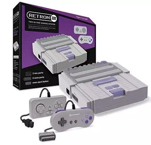 Hyperkin RetroN 2 -pelikonsoli SNES/NES:lle