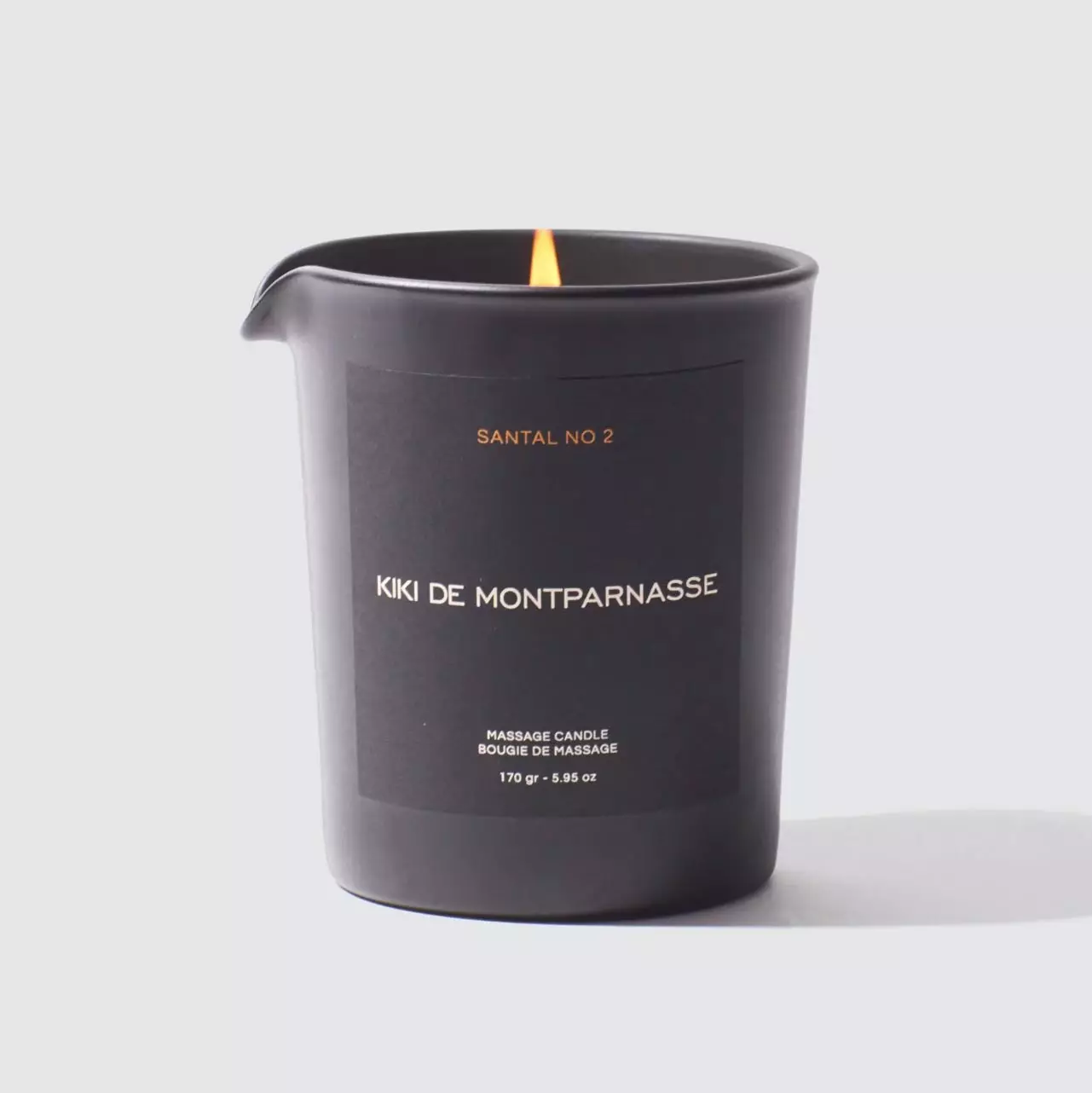 Kiki de Montparnasse Massage Oil Candle Santal No. 2 වඩාත්ම සිත් ඇදගන්නා සුළු