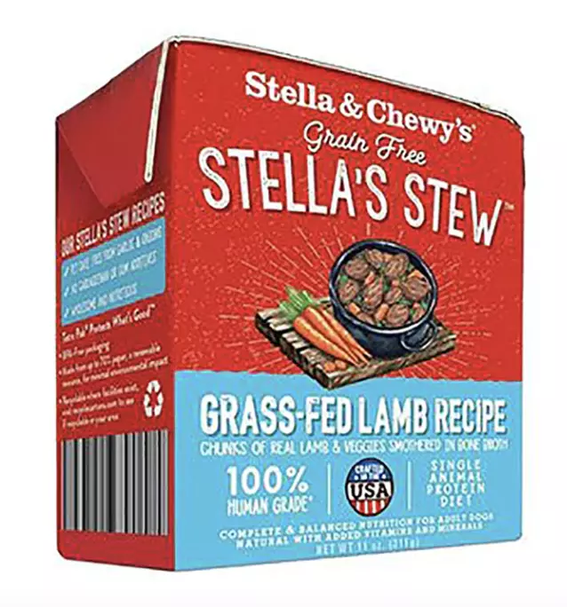Stella နှင့် Chewy's Grain-Free Stella's Stew-အကောင်းဆုံး-ခွေး-အစားအစာများ