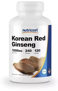 Nutricost al Ginseng Rosso Coreano