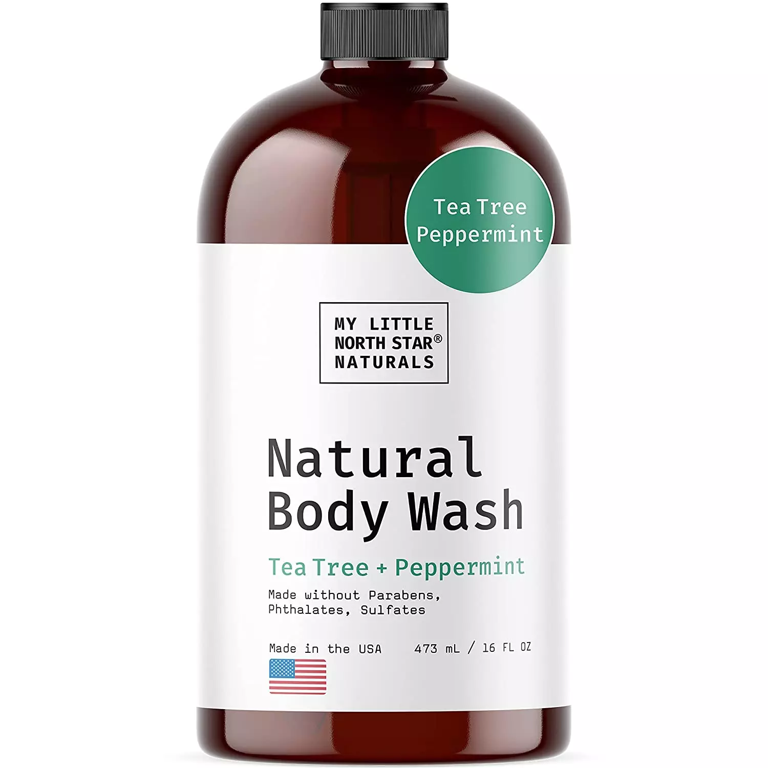 My Little North Star Natural Tea Tree Peppermint Body Wash