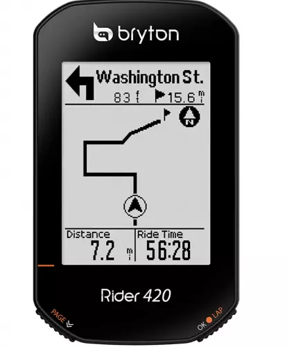 Bryton Rider 420E cykelcomputer