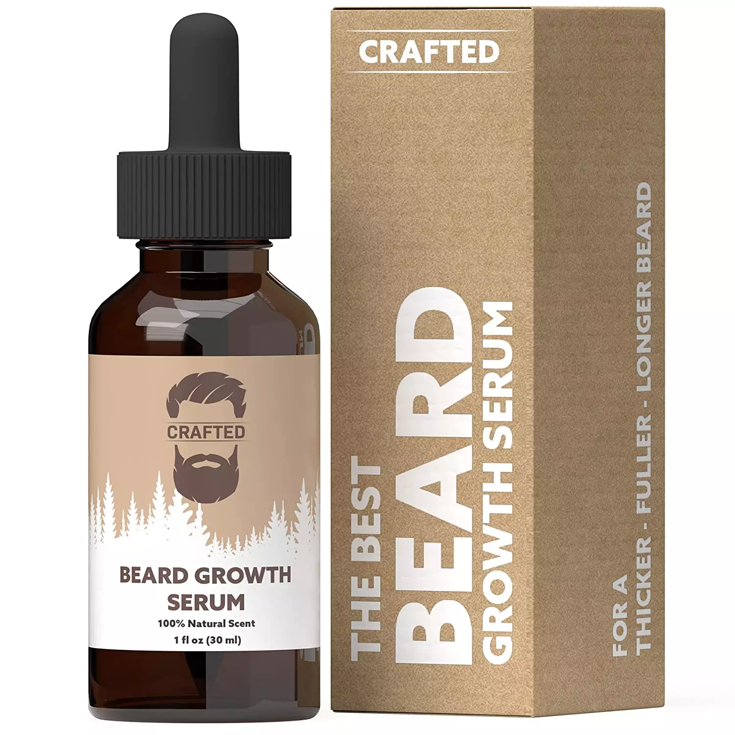 Aceite artesanal para el crecimiento de la barba