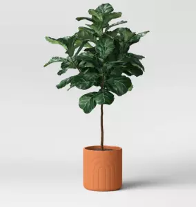 Project 62 Oval Indoor/Outdoor Terracotta Planter Merah