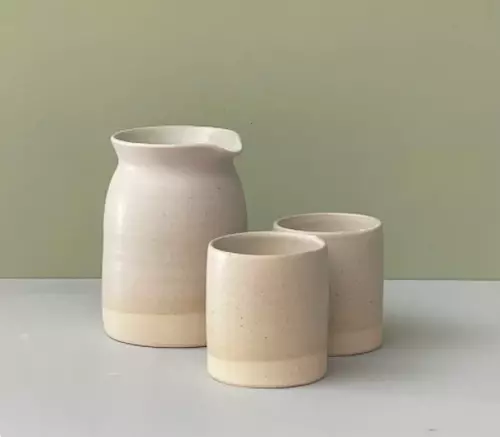 Tinuod nga Pottery Small Carafe