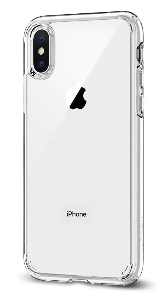 Spigen hybrid e hlakileng iPhone x kesi