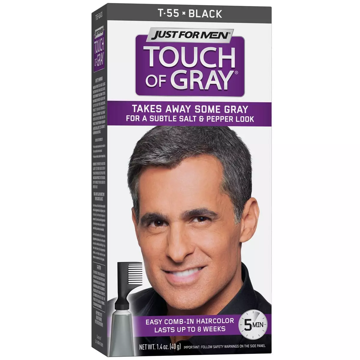 Vopsea pentru păr doar pentru bărbați Touch of Gray