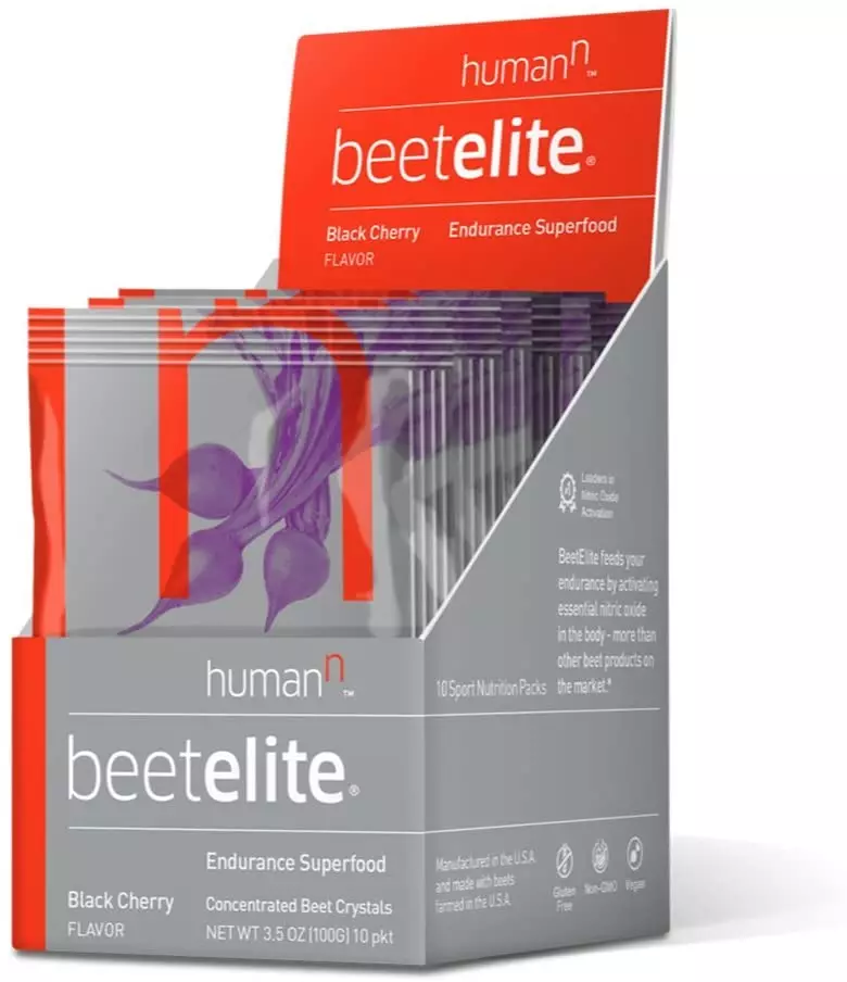 BeetElitePlant-Based Pre-Workout Endurance Supplement ments