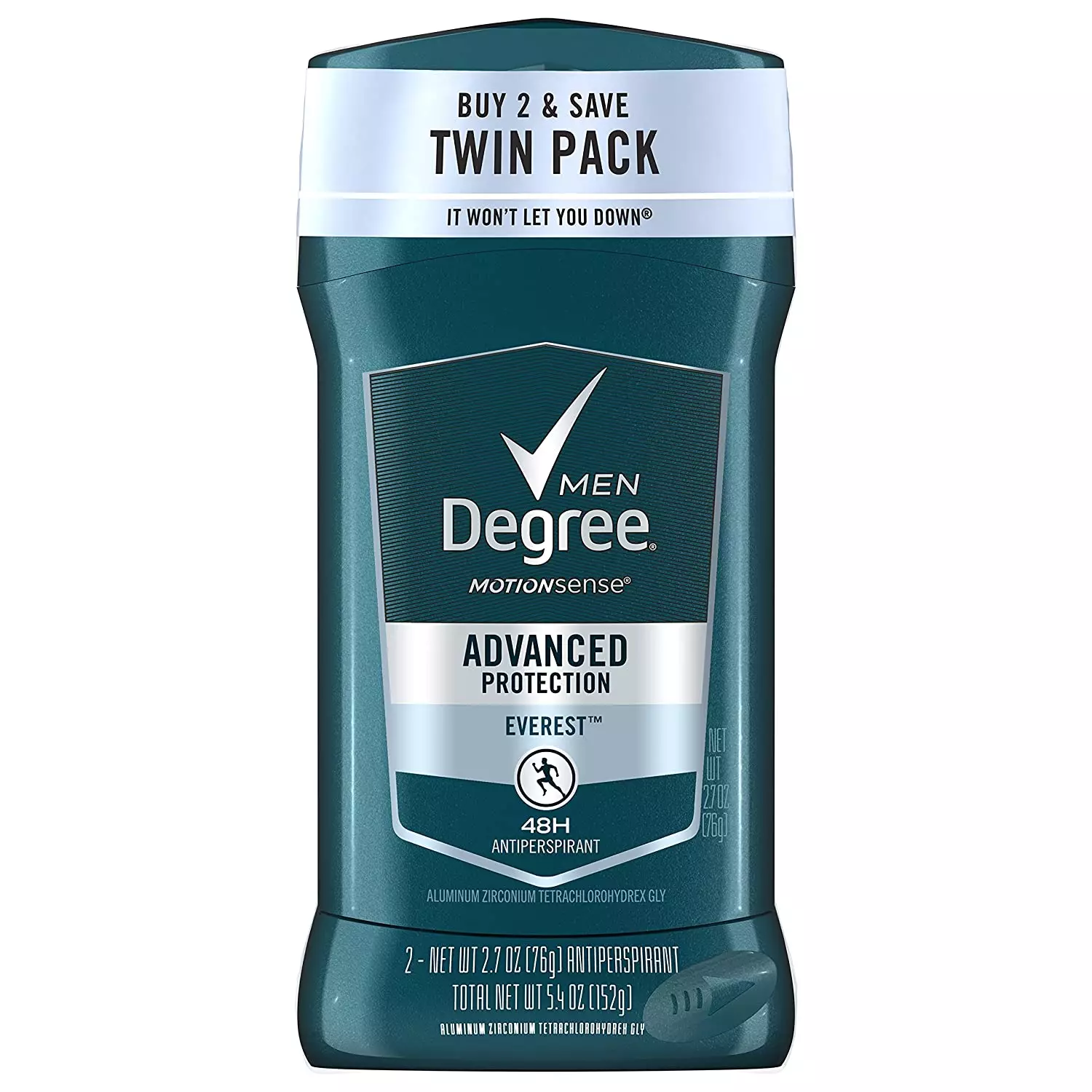 Degree Men Antiperspirant Deodorant, Bescht Deodorant fir Männer déi vill Schweessen