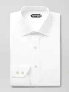 Camisa de vestir blanca per a home