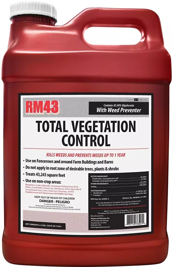 RM43 Вкупна контрола на вегетацијата Убиец на плевелот