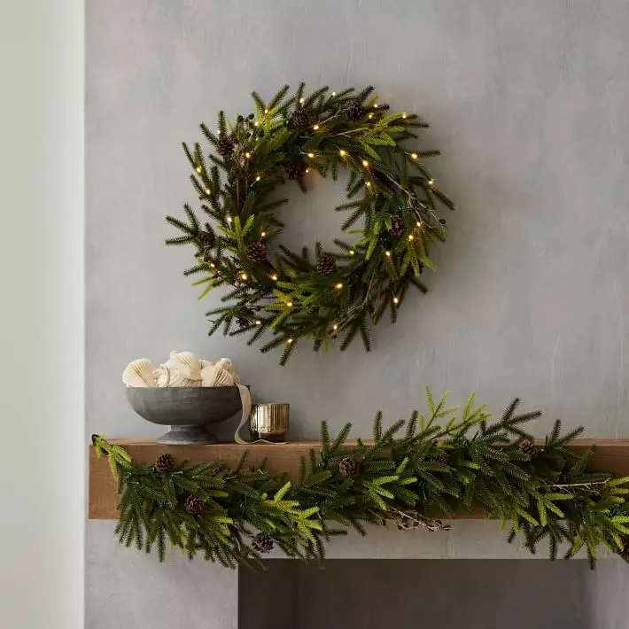 I-Woodland Pine Wreath