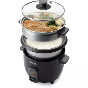 Aroma Housewares nplej cooker, microwave lwm txoj kev