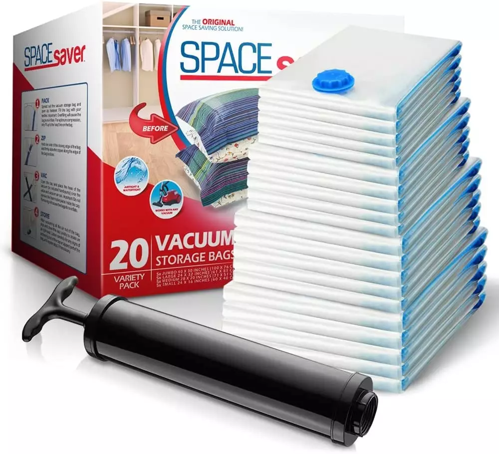Spacesaver Premium vakuuminiai laikymo krepšiai