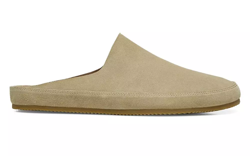vince alonzo masewera a suede slippers