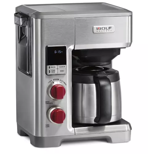Wolf Gourmet Programlanabilir Paslanmaz Çelik Kahve Makinesi Sistemi