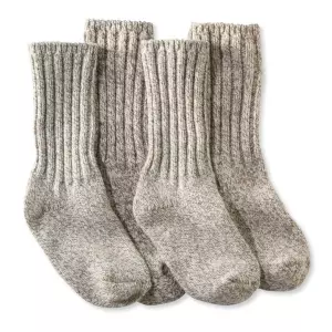 беҳтарин ҷӯробҳои пашмин - L.L.Bean Merino Wool Ragg Socks