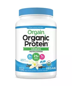 Organiniai baltymai + žalumynai
