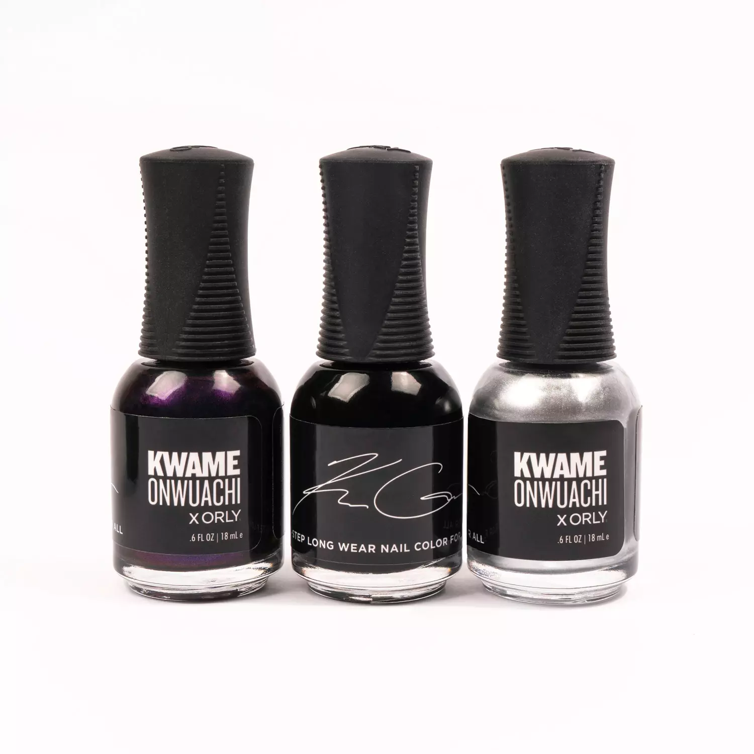 kwame x orly nail polishes