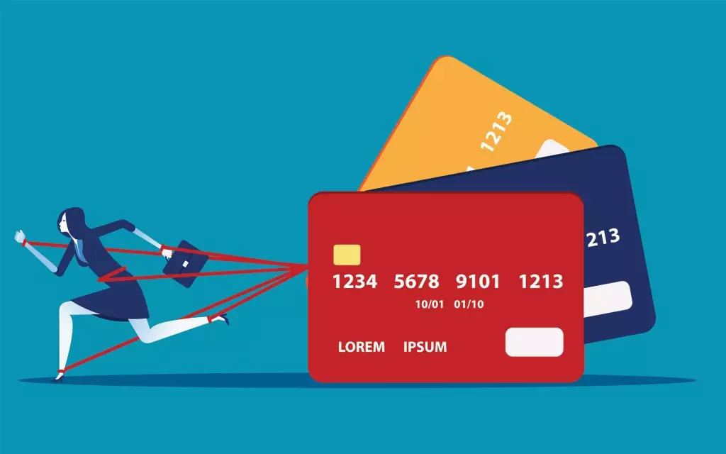 credit card skuld