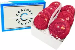 The Cravory: Red Velvet Cookies