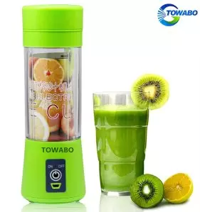 ឧបករណ៍លាយ USB ទឹកក្រឡុក Towabo portable blender detox cleanse juice