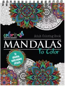 Libro para colorear mandala para adultos