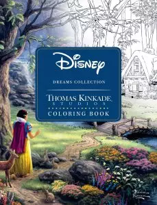 迪士尼夢想系列 Thomas Kinkade Studios 著色書