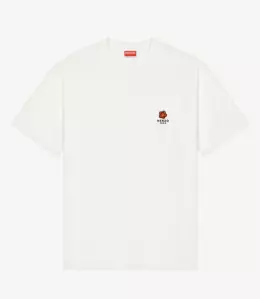 I-Kenzo Boke Flower Crest ku-Pocket T-Shirt