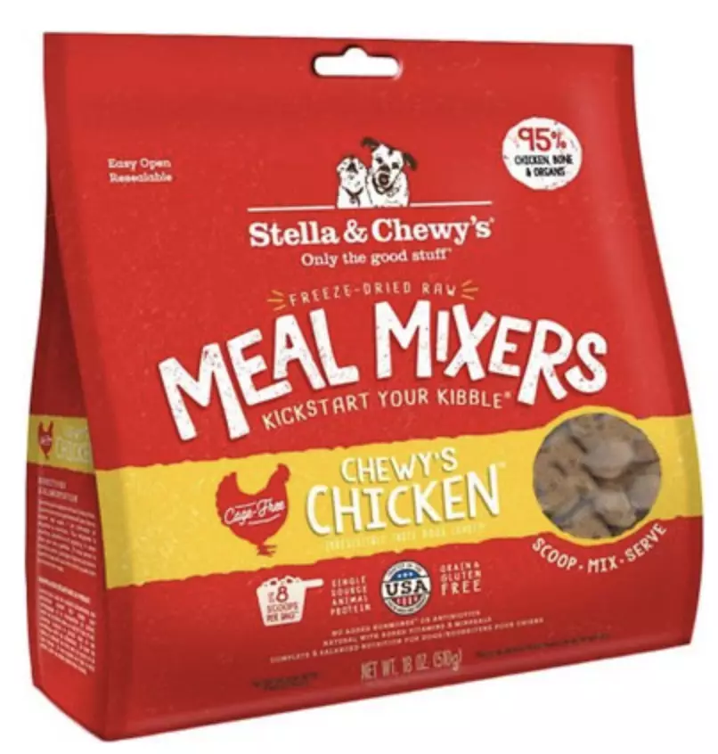 Chicken Meal Mixers Freeze-Dried Raw Dog Food Topper